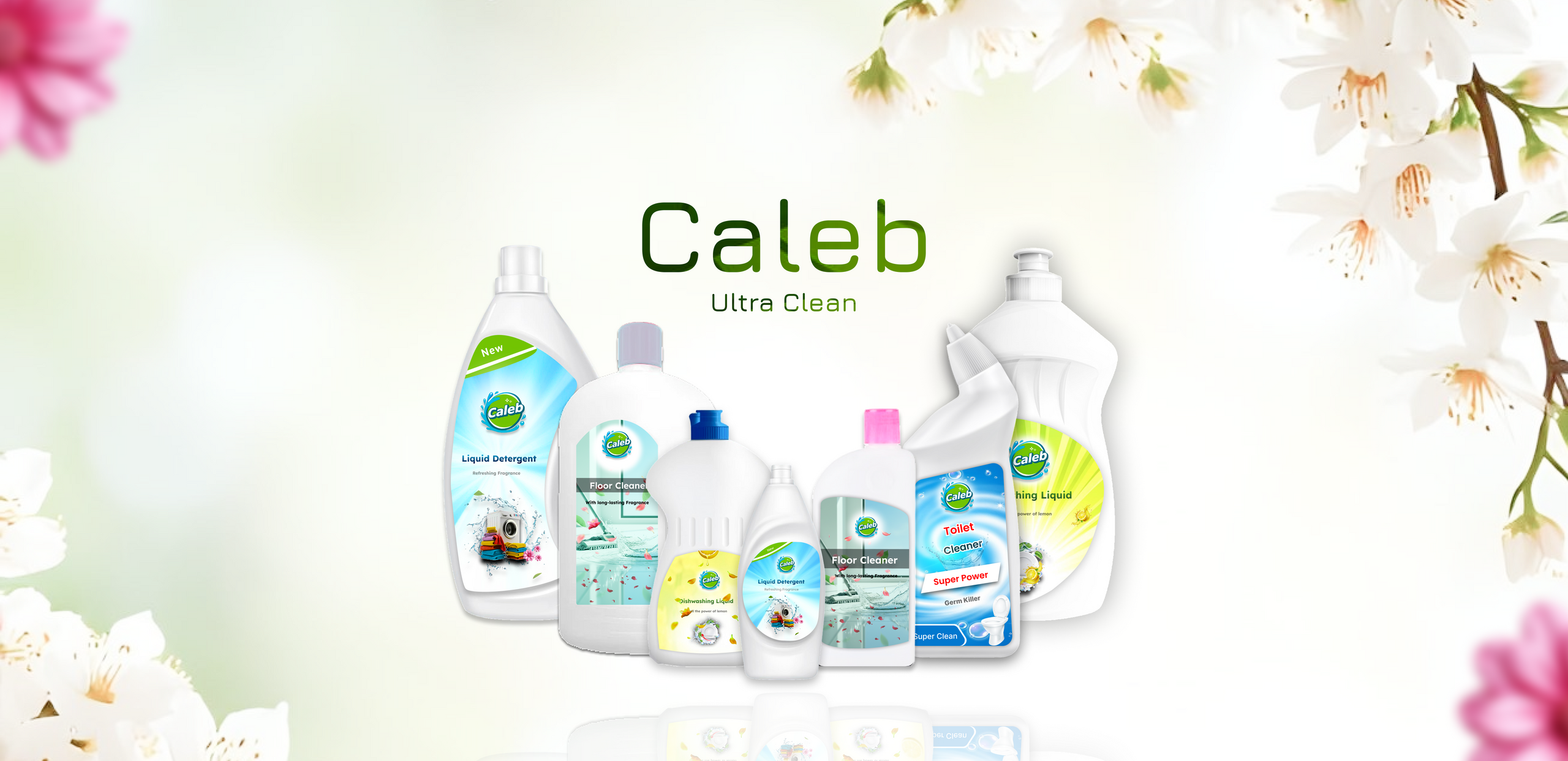 "Caleb Ultra Clean | Premium Cleaning Products"